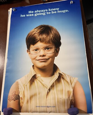 The Rocker Rainn Wilson 2008 One Sheet Movie Poster 27x40" Promo | eBay