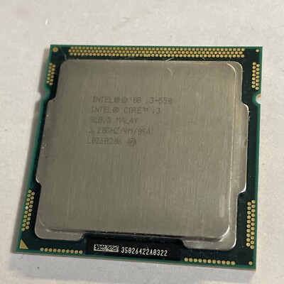 Intel Core i3-550 SLBUD 3.20GHz CPU Processor @CPU90 | eBay