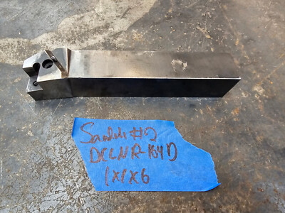 Sandvik 1x1x6" Tool Holder Carbide Insert DCLNR-164D CNMG 432 120408 #2 ...