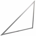 FOLDING FRAME SQUARE 1200mm LARGE ALUMINIUM METRIC IMPERIAL ANGLES U81 ...