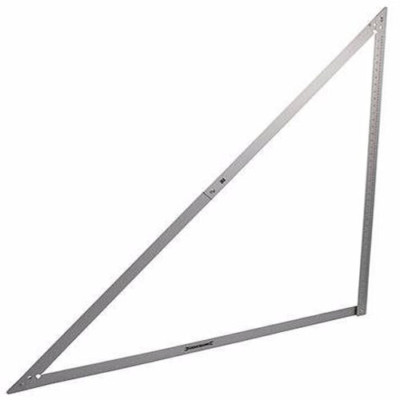 FOLDING FRAME SQUARE 1200mm LARGE ALUMINIUM METRIC IMPERIAL ANGLES U81 ...