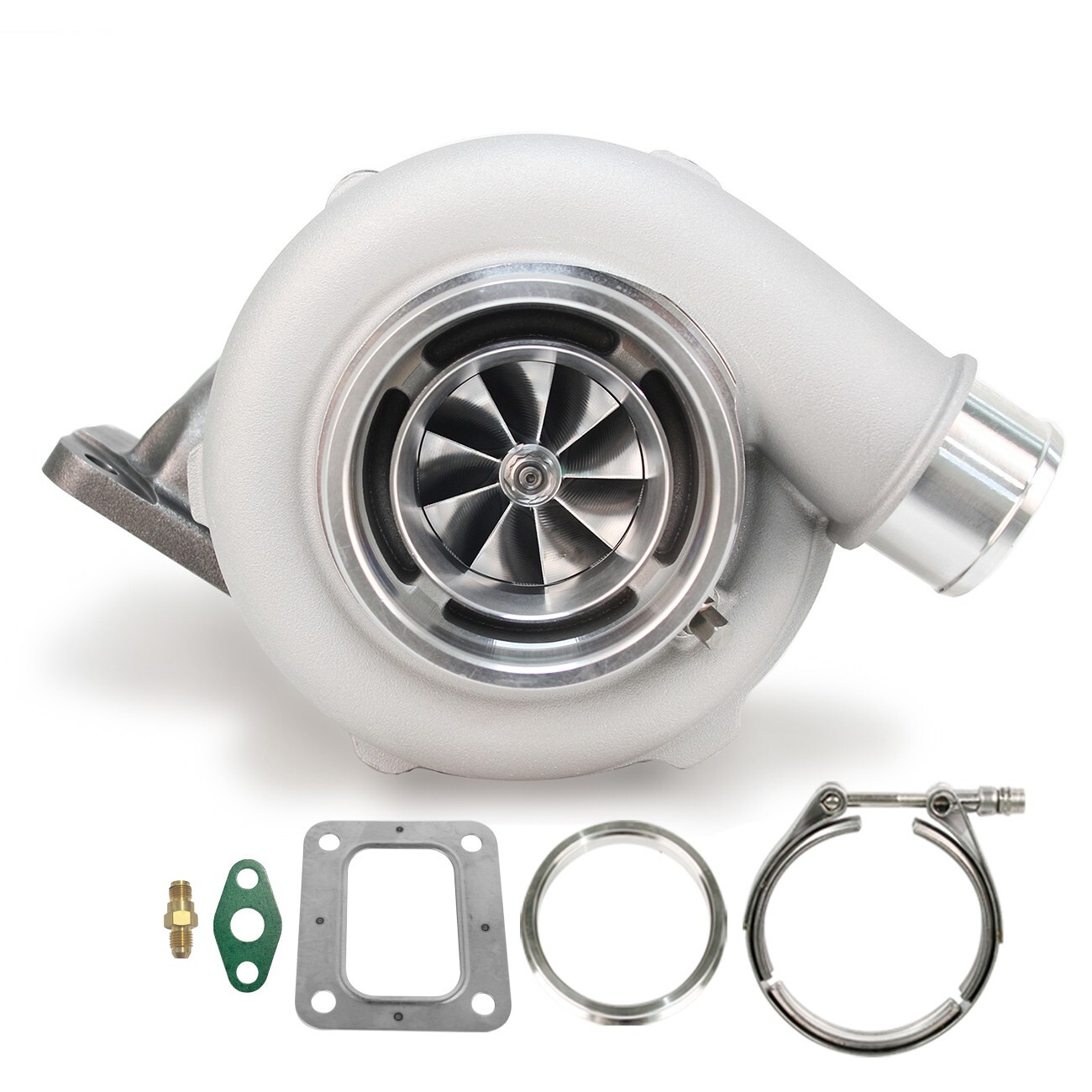 GEN2 GTX3076 Billet Compressor Wheel Turbocharger T4.82 3" Vband ...