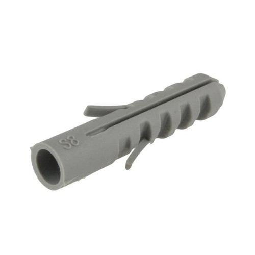 Pack of 3000 Grey Nylon 6mm x 30mm Universal Masonry Wallplug Anchor ...