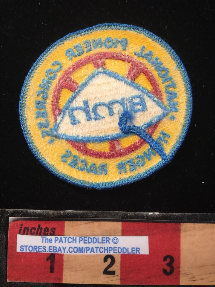Vtg Patch NATIONAL PIONEER CONGRESS BMH HUNGER RACES C63J | eBay