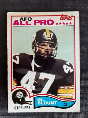 Mel Blount Topps Football Card #203 - Pittsburgh Steelers Cornerback ...