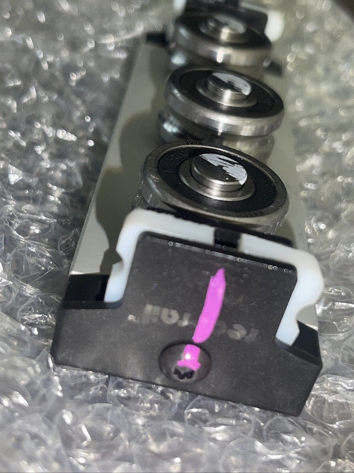 Redi-Rail Linear Guide (Metric) -RRS Carriage Size 45mm 3 Roller ...