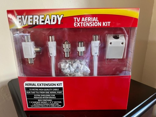 Eveready TV Aerial 10m Extension Kit - new | eBay