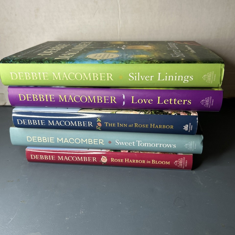 Lot of 5 Complete ROSE HARBOR Series Books 1-5 by Debbie Macomber ...