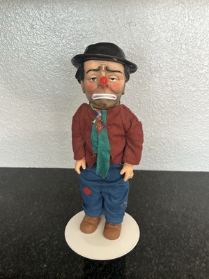 Vintage 1950s Emmett Kelly Willie the Clown Hobo Doll Baby Barry Toy Co ...