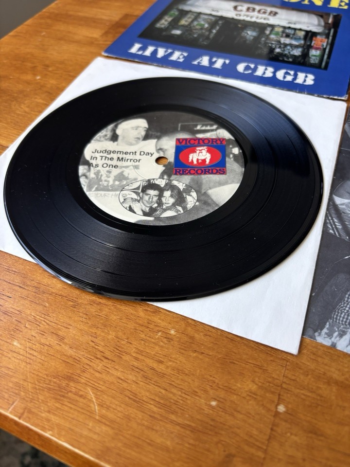 Warzone * Live At CBGB Vinyl 7” Record * Victory Records Hardcore Punk ...