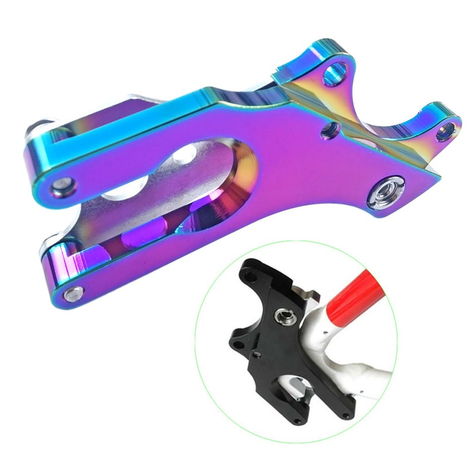 Bike Disc Brake Bracket Frame Adapter Road Bike Brake Fixed | eBay UK