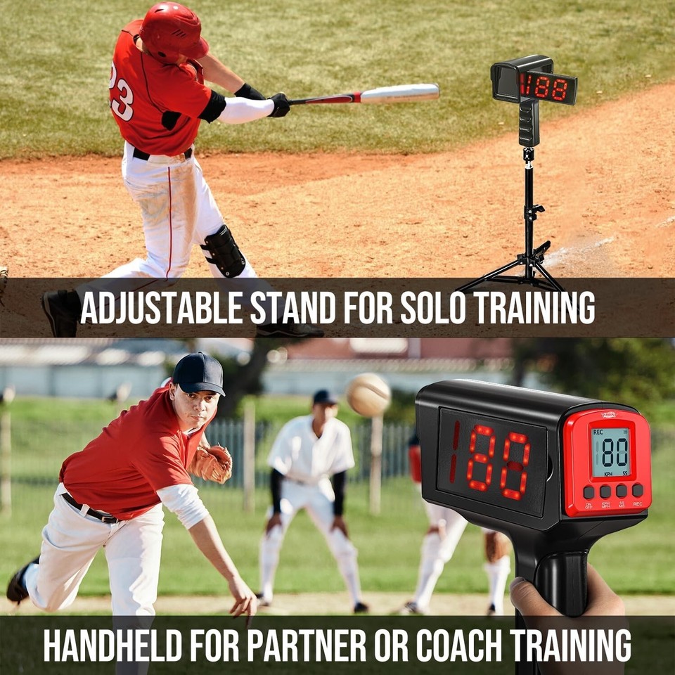 Baseball Radar Gun - Speed Sensors Baseball Speed Training Equipment ...