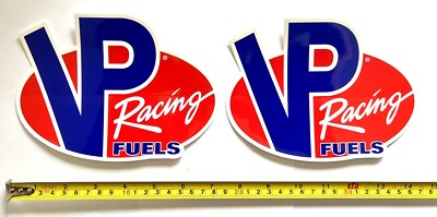 2 VP FUELS /Large decals stickers racing drags gasser offroad moto ...