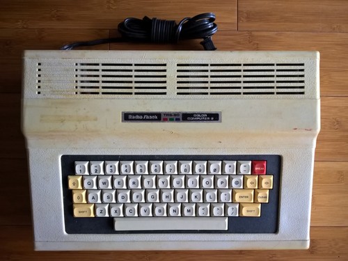 Color Computer 2 V1.1, TESTED GOOD, Radio Shack TRS-80 Tandy CoCo ...