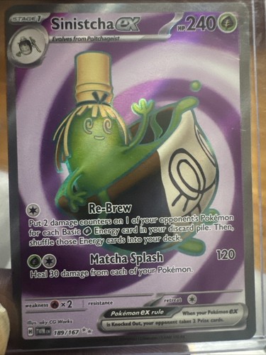 Pokémon card SinistchaEX | eBay
