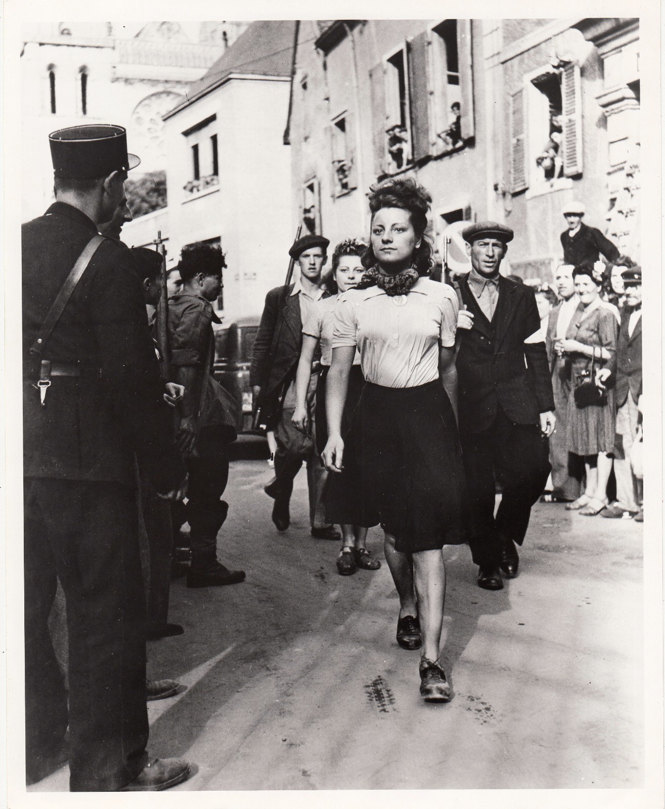 WORLD WAR II ~ FRENCH WOMEN COLLABORATORS? - 1945 | eBay UK