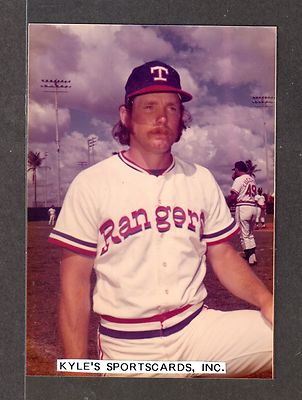 Toby Harrah TEXAS RANGERS UNSIGNED 3-1/2 x 5 ORIGINAL COLOR SNAPSHOT ...
