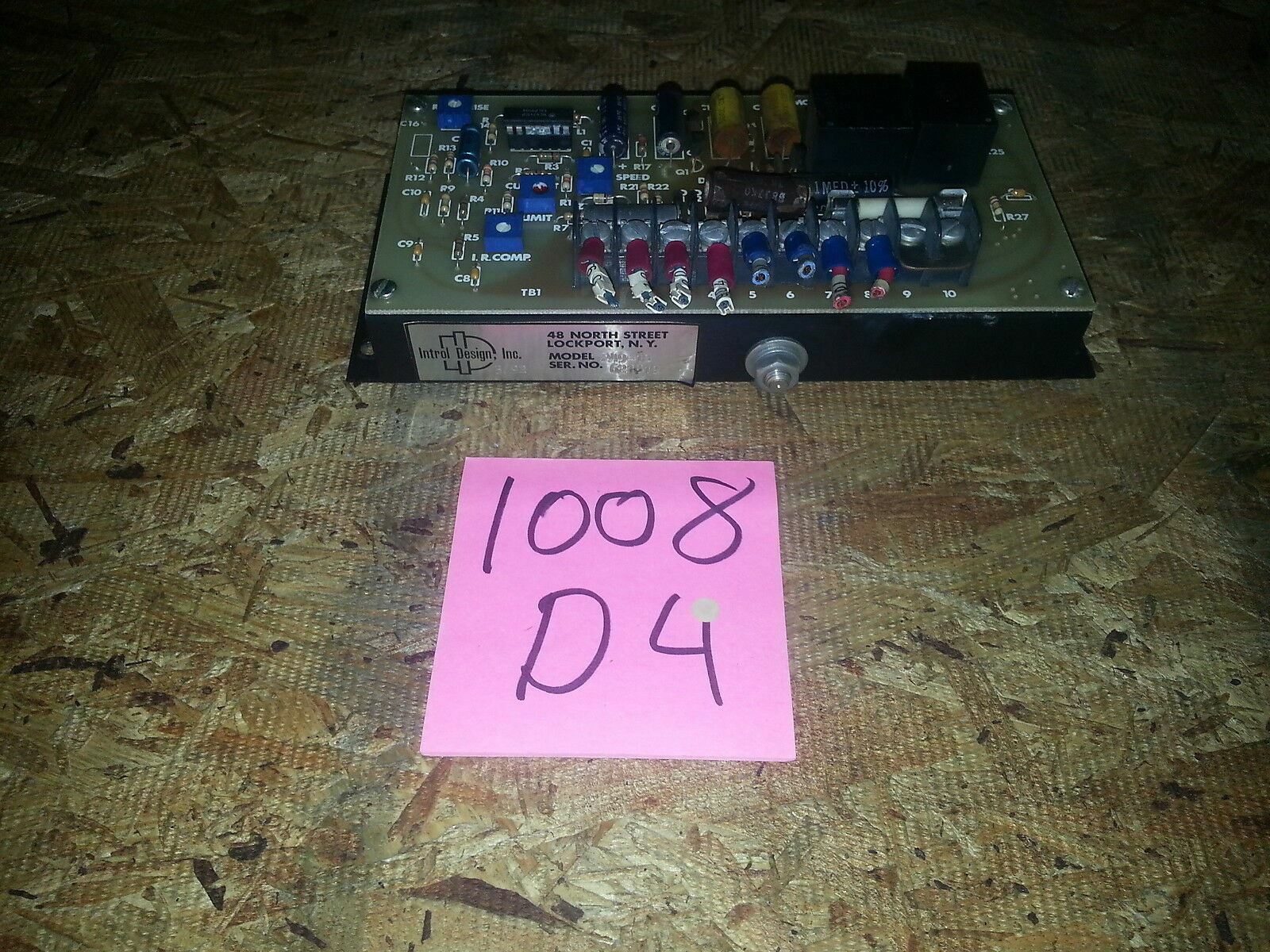 Introl Design Model 249-1B Regen DC Drive | eBay