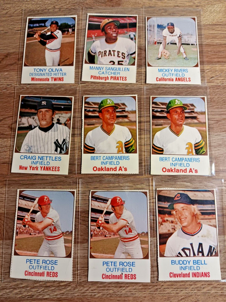 1975 Hostess Baseball 66 Card Lot McCovey Rose Schmidt Stargell Carlton ...
