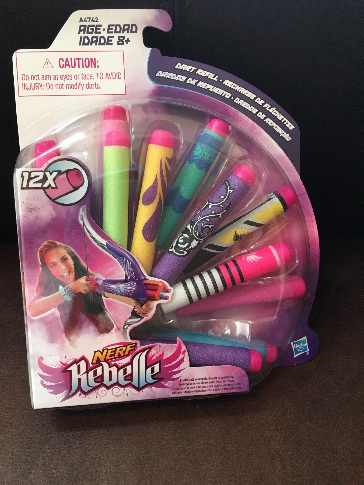 NERF Rebelle Dart Refill Pack 12 Darts NIP Ages 8+ NIP | eBay