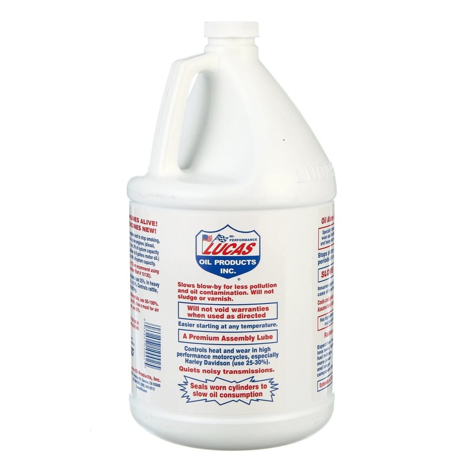 Lucas Oil 10002 Heavy Duty Oil Stabilizer One Gallon Automotive ...