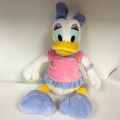 Disney Store Daisy Duck Plush Toy Doll 14" Tall Stuffed Animal | eBay