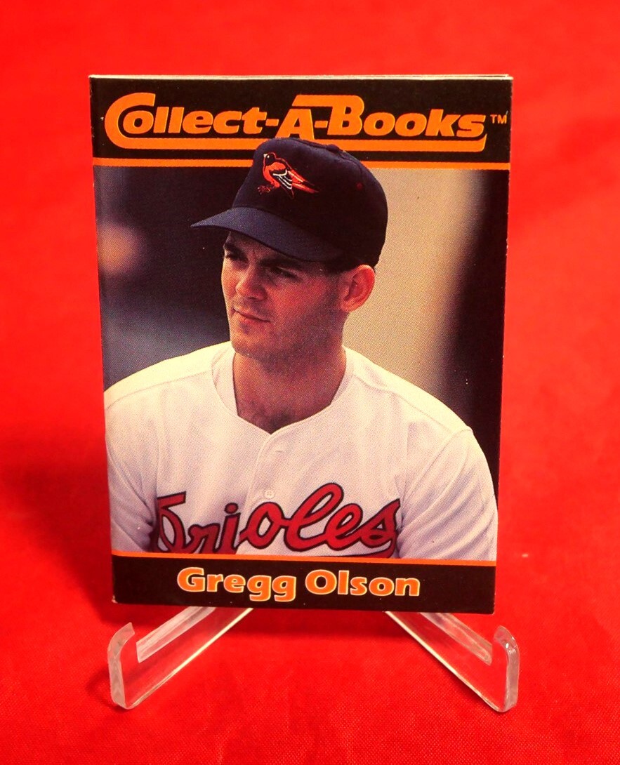 Gregg Olson Collect-A-Books 1990 Baseball Book #32 | eBay