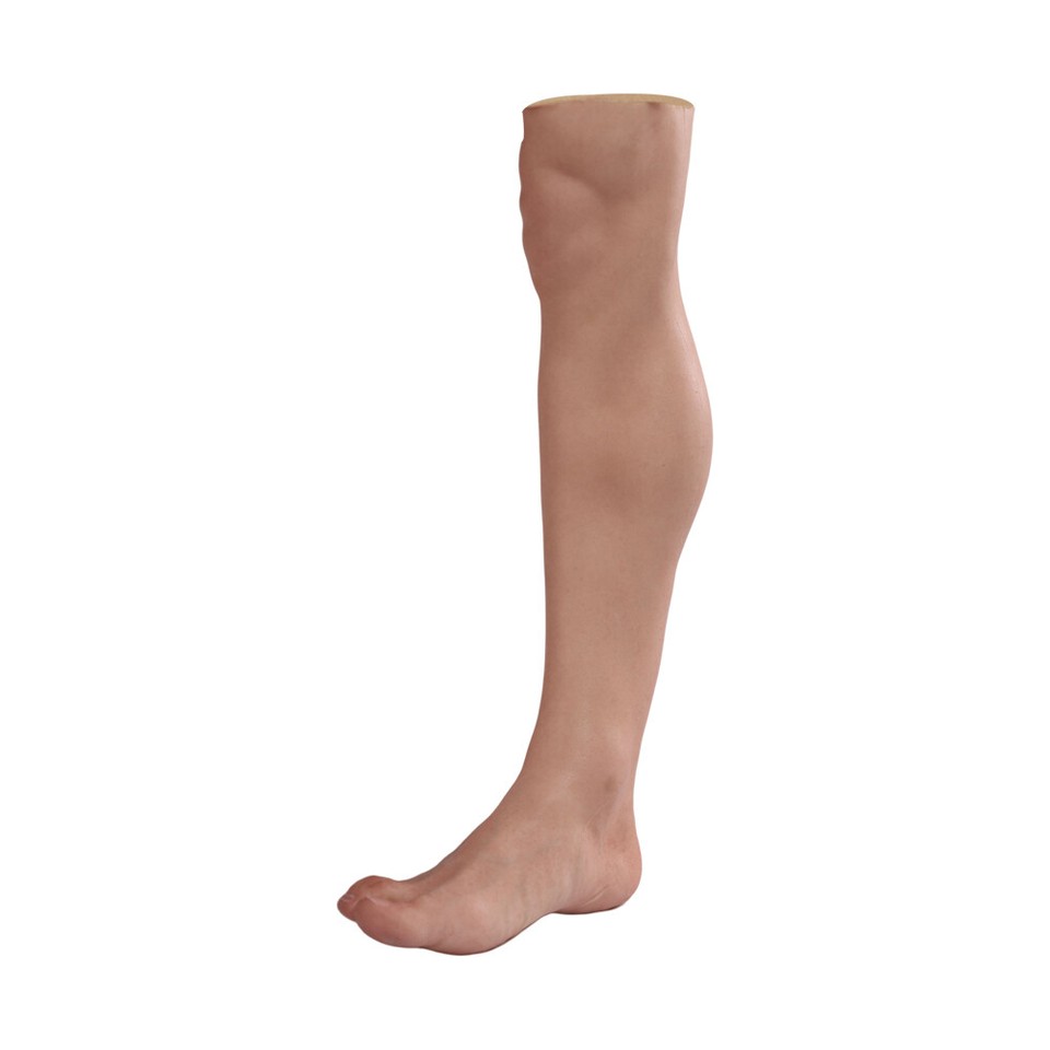 Silicone Foot Sleeve Prosthetic leg cover Realistic skin High ...