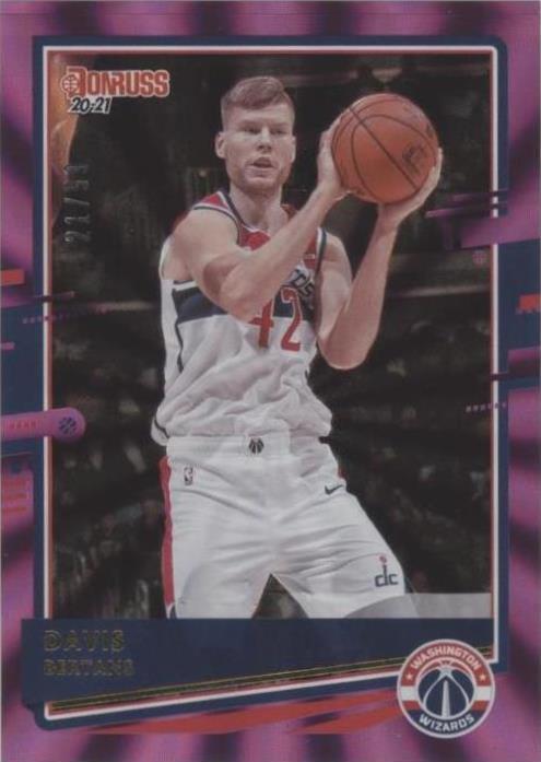 2020-21 Panini Donruss - Davis Bertans #65 Purple Laser /99 for sale ...
