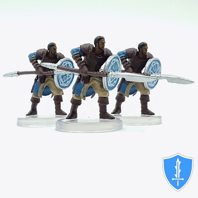 Kalaman Military Soldier 2 x3 - Warband #2 Icons of the Realms D&D ...