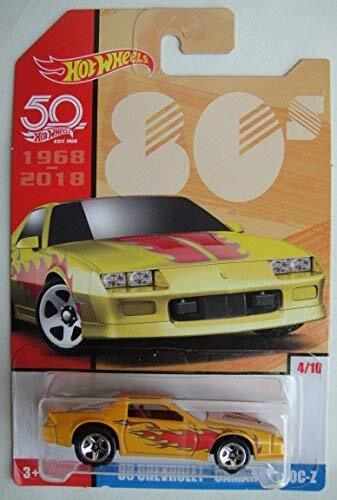 80s YELLOW '85 CHEVROLET CAMARO IROC-Z 4/10 50TH ANNIVERSARY ...