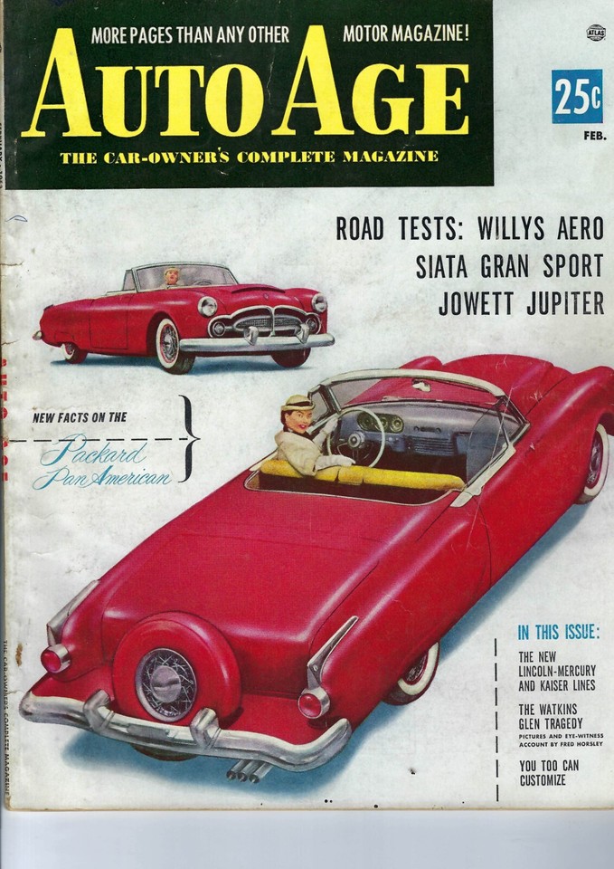 First issues, Vol.1 #1, of 18 classic, vintage auto car magazines. Rare ...