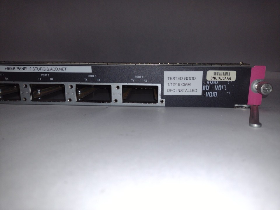 CISCO WS-X6704-10GE +, 4port 10 gigabit ethernet, | eBay