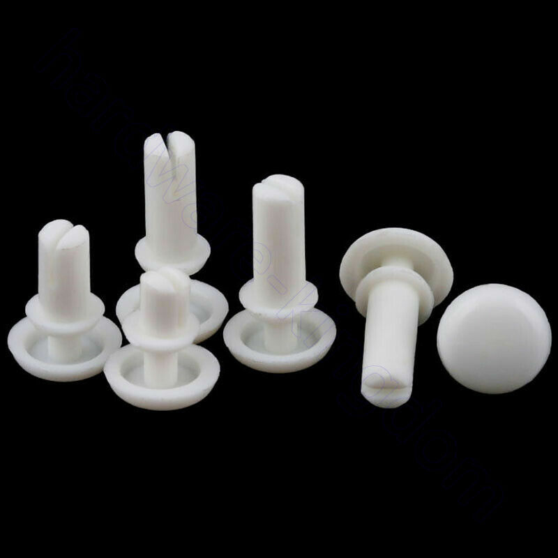 Plain Nylon Rivets White Plastic Snap Rivet Diameter 2mm 3mm 3.5mm 4mm ...