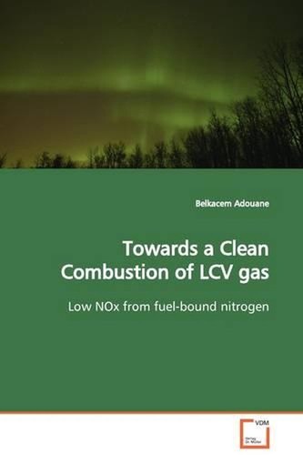 Towards a Clean Combustion of LCV gas: Low NOx from fuel-bound nitrogen ...