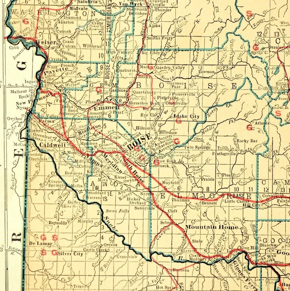 Road Atlas Of Idaho
