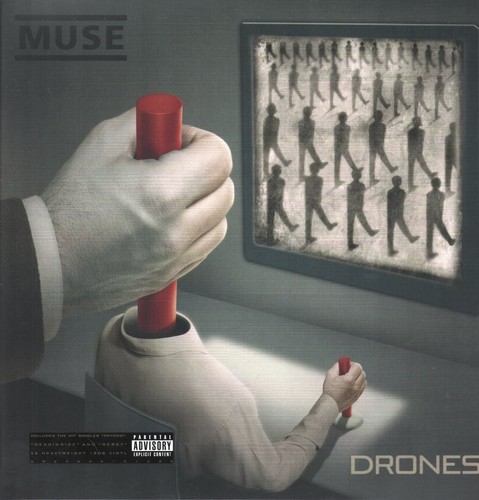 Muse Drones double LP vinyl Europe Helium 3 2020 2LP set in g'fold ...