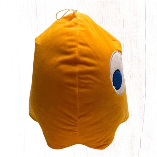 Pac Man Clyde the Orange Ghost, Large 13" Stuffed Plush Toy Factory ...