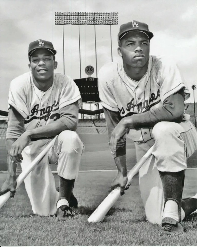 Tommy Davis Willie Davis Los Angeles Dodgers La Mlb Baseball 4x6 PHOTO ...