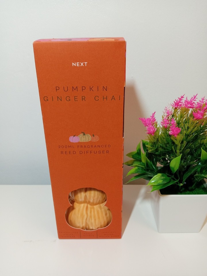 NEXT Pumpkin Ginger Chai Reed Diffuser 200ml | eBay UK