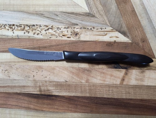Cutco USA 1759 KR Serrated Blade Table Steak Knife Classic Brown Swirl ...