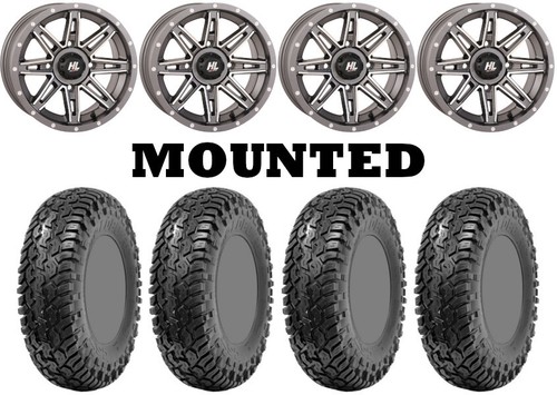 Kit 4 CST Lobo RC Tires 32x10-14 on High Lifter HL22 Gray Wheels FXT | eBay