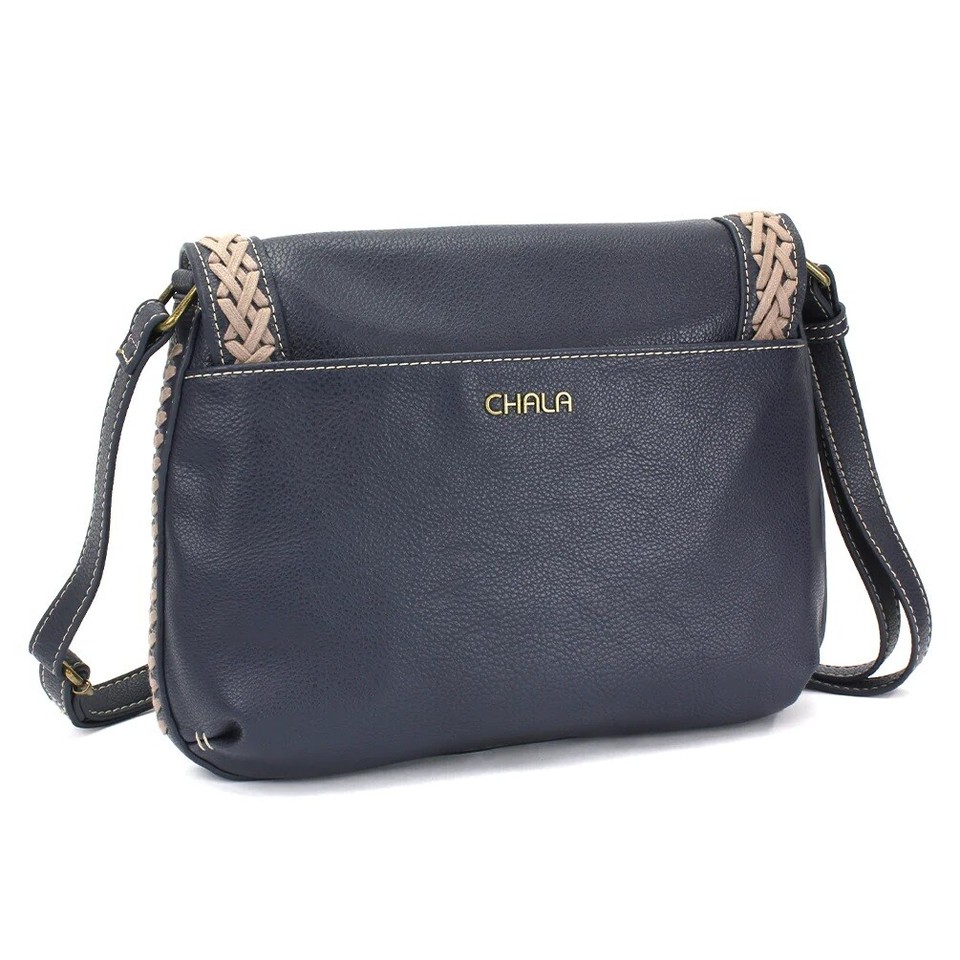 Chala Handbags Braided Boho Crossbody CROSS + FAITH Purse Shoulder Bag ...