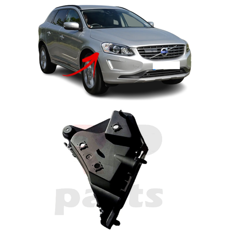 FOR VOLVO XC60 2013 - 2017 NEW FRONT BUMPER HOLDER BRACKET RIGHT O/S ...