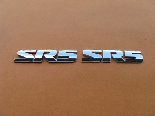 2007-2015 TOYOTA TUNDRA SEQUOIA SR5 SIDE CHROME EMBLEM LOGO BADGE ...