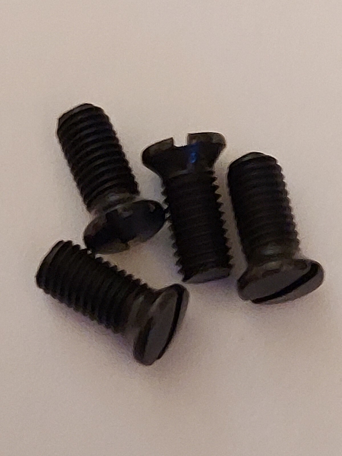 6-48 X 1/4" Blued Slotted Weaver Style Oval Head Gunsmith Screws (4-Pcs ...