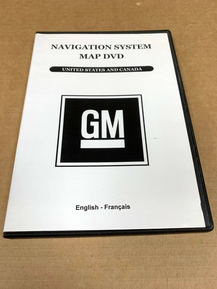 GM Navigation Map DVD #25847541U for U.S. & Canada OEM | eBay