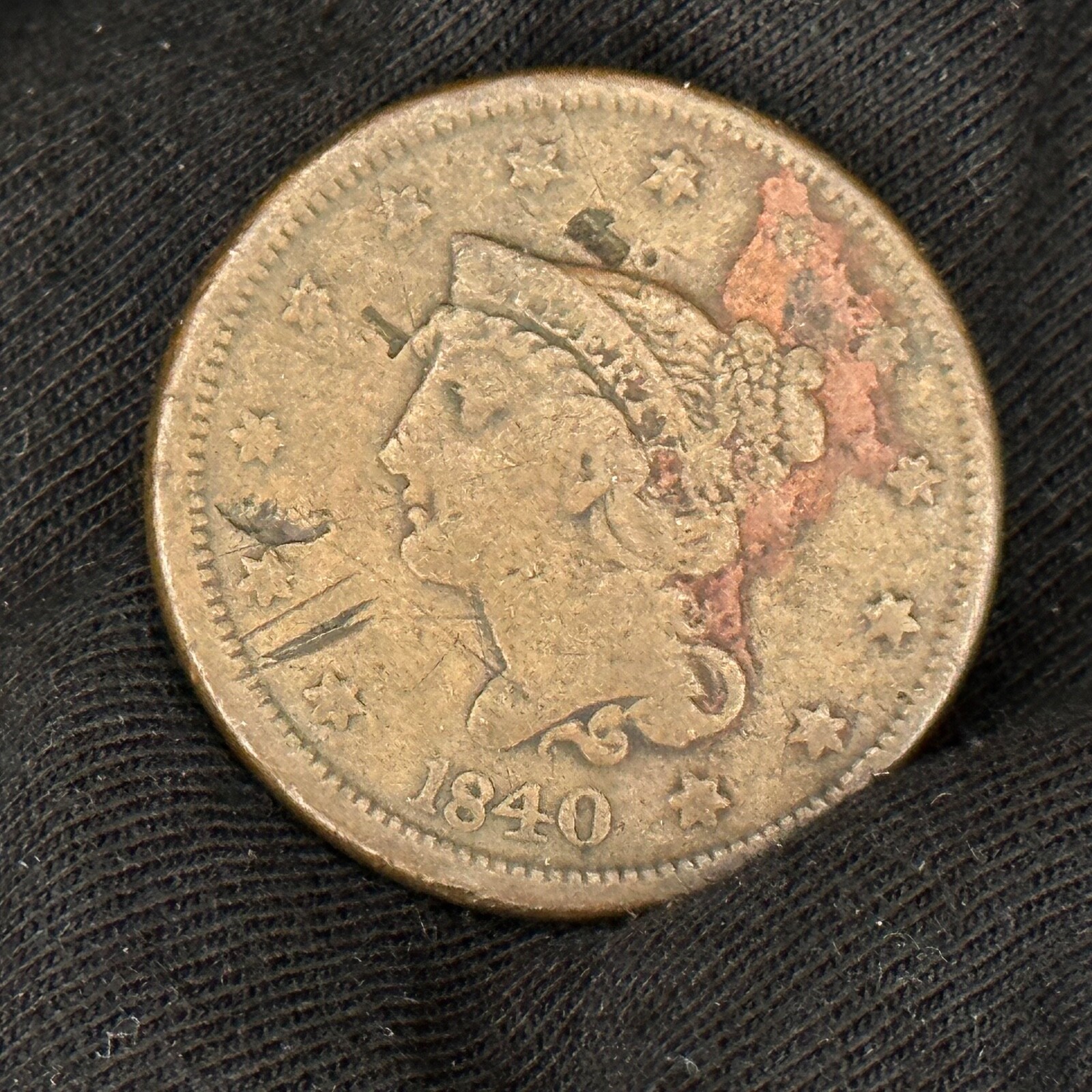 1840 LARGE CENT (SMALL DATE) | eBay