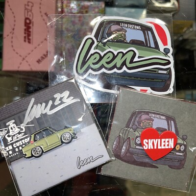 SKYLEEN BUNDLE SET LE 250 Leen Custom Pin Autographed! | eBay