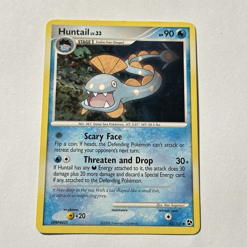 Pokémon TCG Huntail LV.33 42/106 Great Encounters NM | eBay